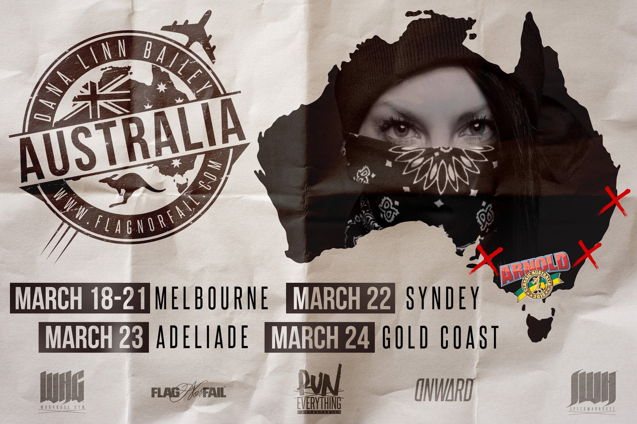 RUN EVERYTHING LABS AUSTRALIA TOUR! – FLAG NOR FAIL