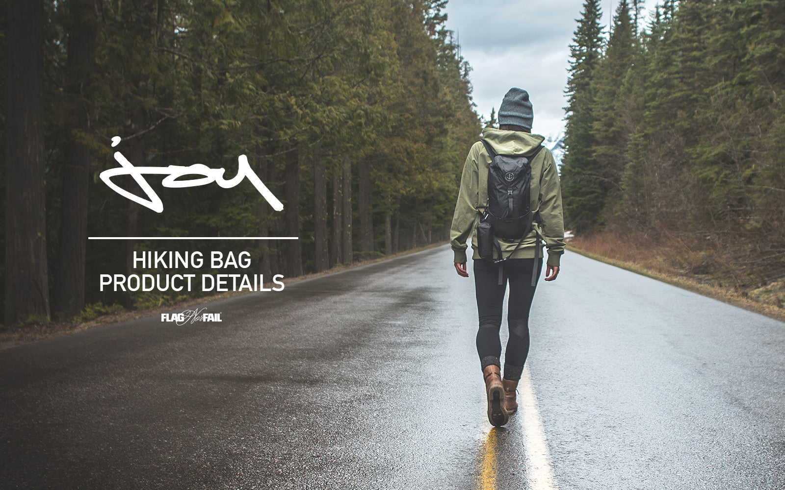 JOY | FNF HIKING BAG – FLAG NOR FAIL