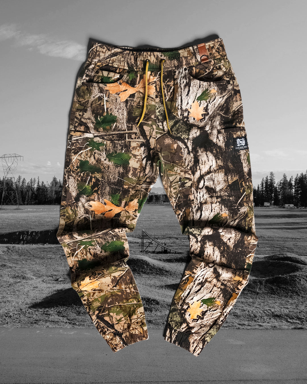 GOAT JOGGER - WOODLAND CAMO – FLAG NOR FAIL
