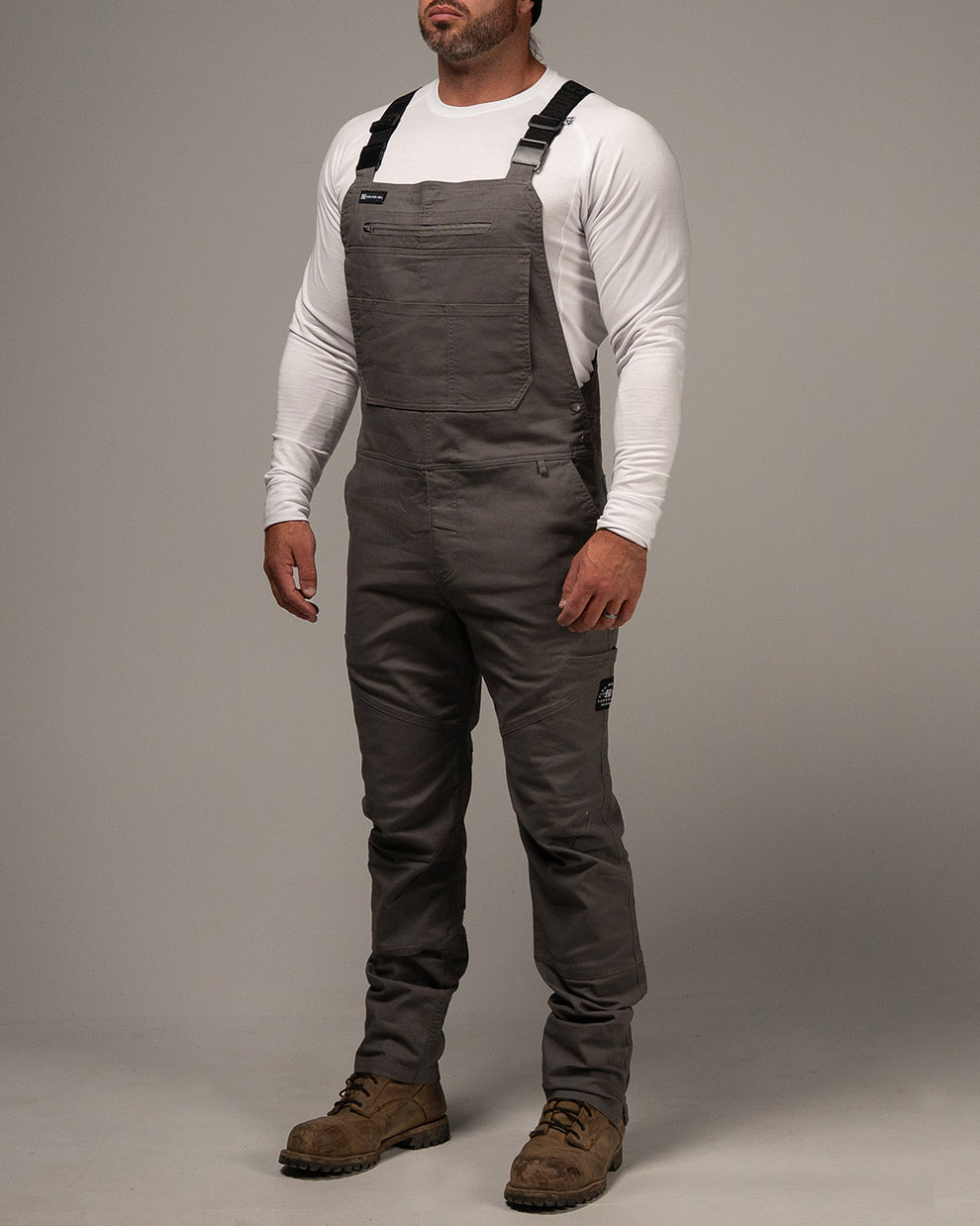 FOREVER OVERALLS - GREY – FLAG NOR FAIL