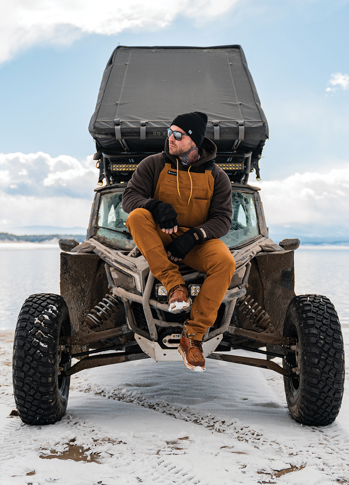 FOREVER OVERALLS - TIMBER – FLAG NOR FAIL