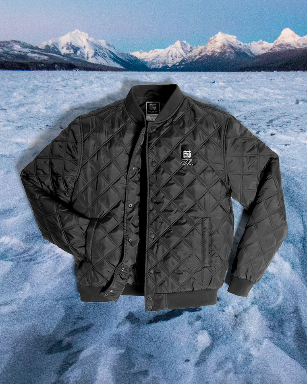 BOMBER JACKET - BLACK – FLAG NOR FAIL