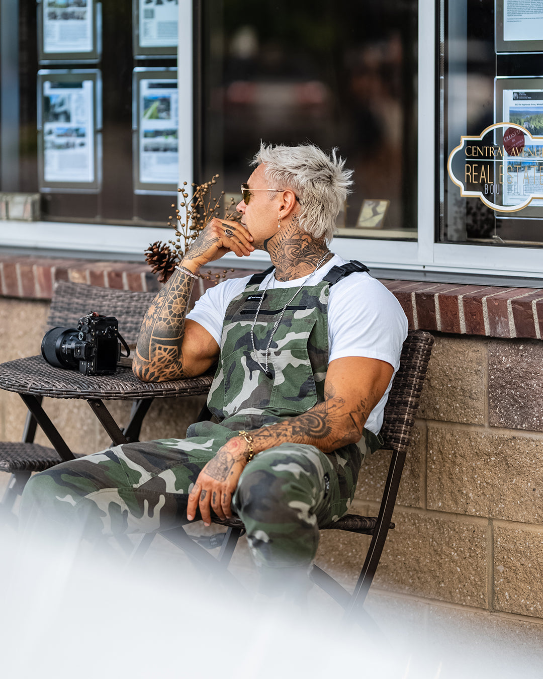 FOREVER OVERALLS - CAMO – FLAG NOR FAIL