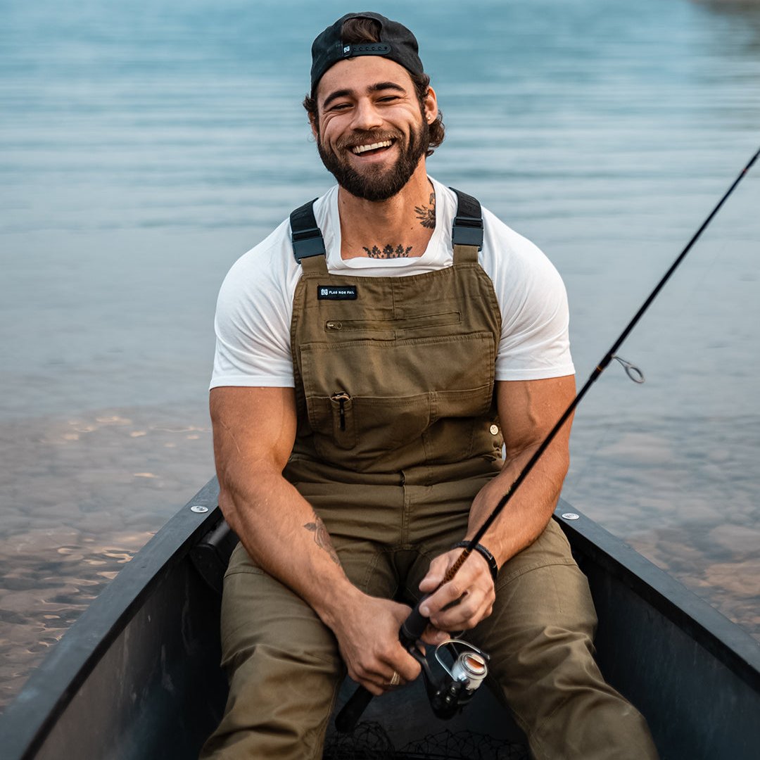 FOREVER OVERALLS - OLIVE – FLAG NOR FAIL