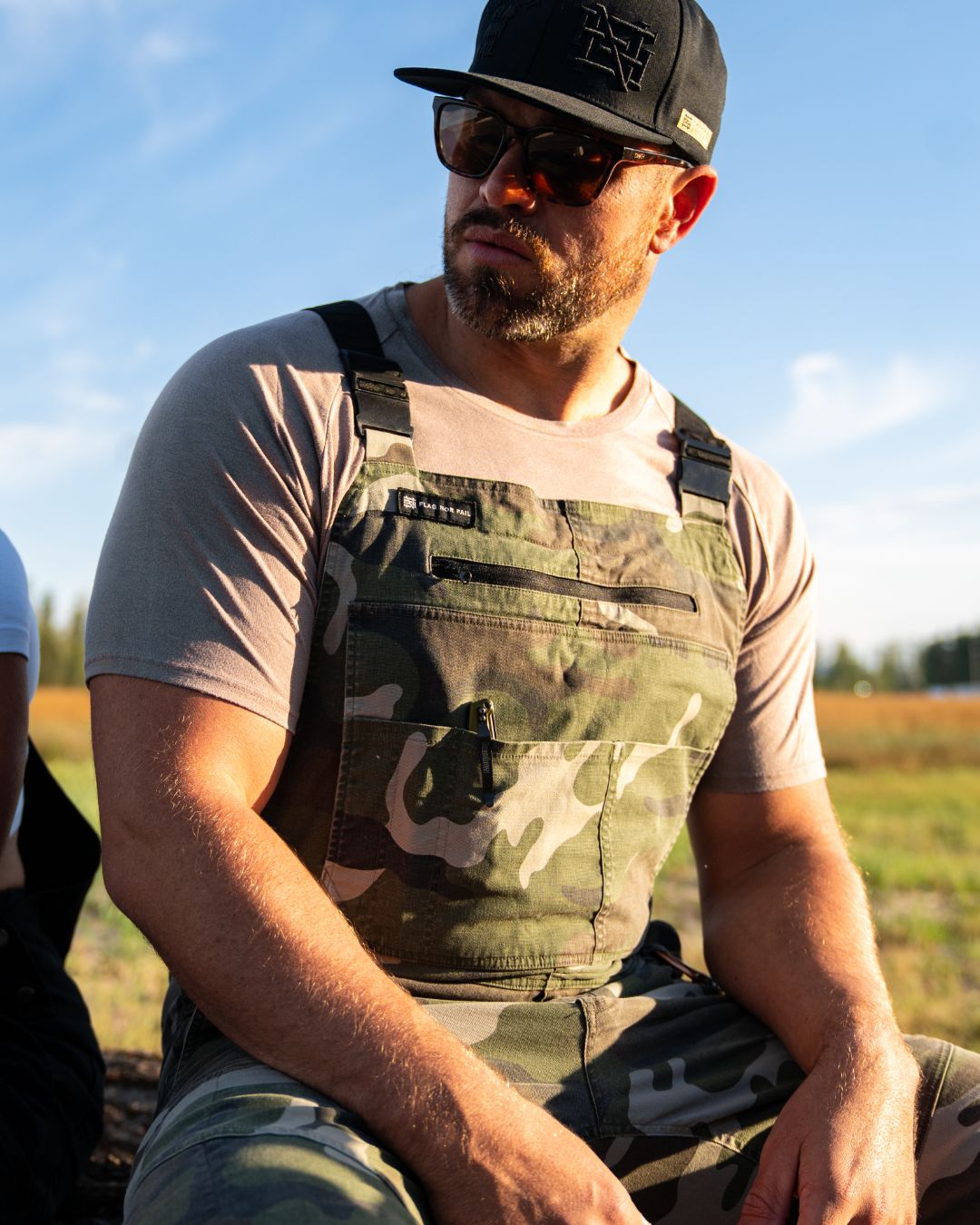 FOREVER OVERALLS - CAMO – FLAG NOR FAIL